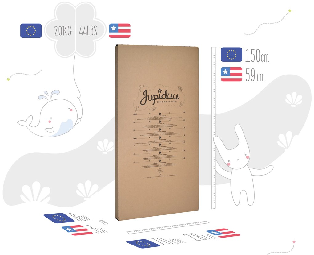 Jupiduu Skluzavka Jupiduu Barva: Bílá