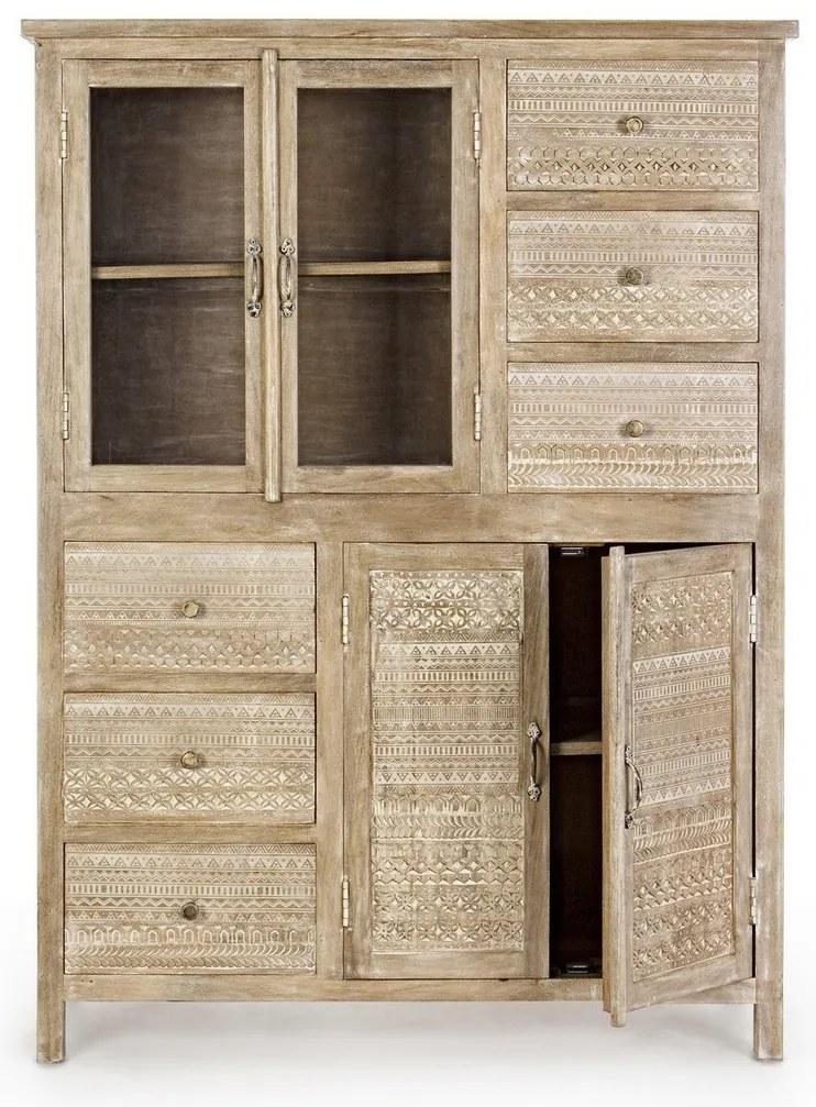 BIZZOTTO dřevěný kabinet MAYRA 150x110 cm 0746218