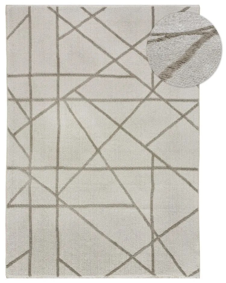 Béžový koberec 80x150 cm Lux – Universal