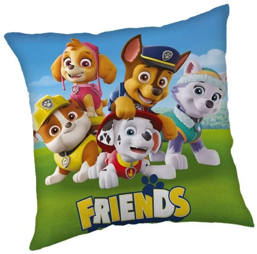 Polštářek Paw Patrol Friends Polyester, 40/40 cm