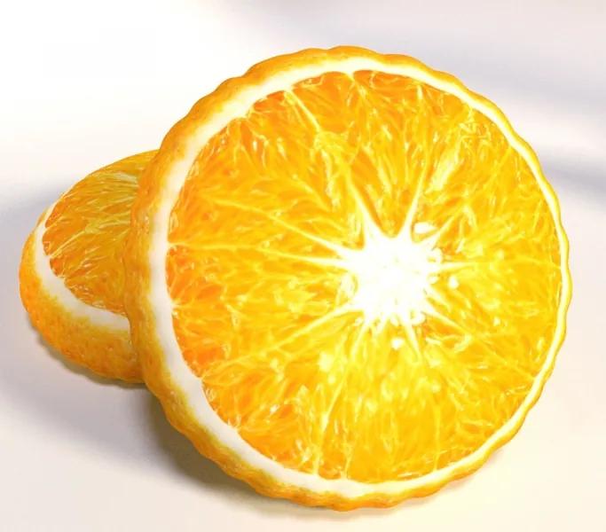 Dětský polštářek 3D Pomeranč