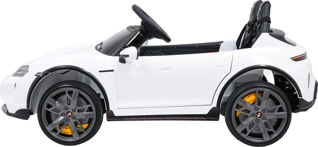 Ramiz Porsche Taycan Turbo S bílé autíčko
