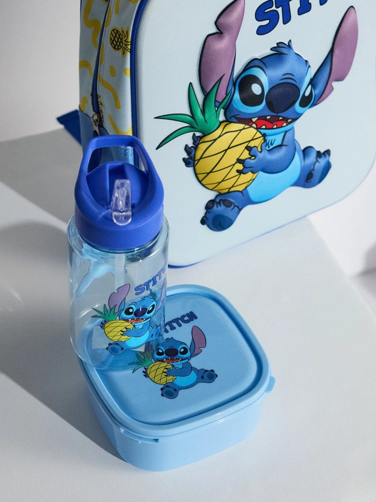 Sinsay - Snídaňový set s batohem – láhev na pití a svačinový box Lilo & Stitch 3 pack - vícebarevná