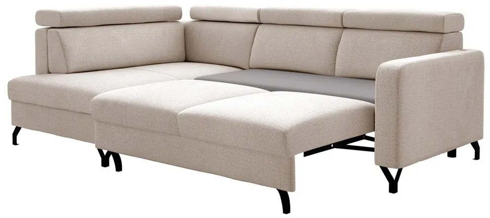 Sedací souprava ALLICANTE | 162x241 | rozkládací + USB + úlož. prostor | VÝBĚR TKANIN