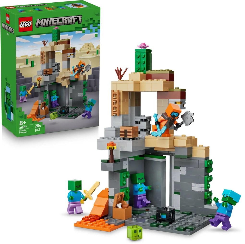 Lego® minecraft 21587 zombie kobka 5702018055861