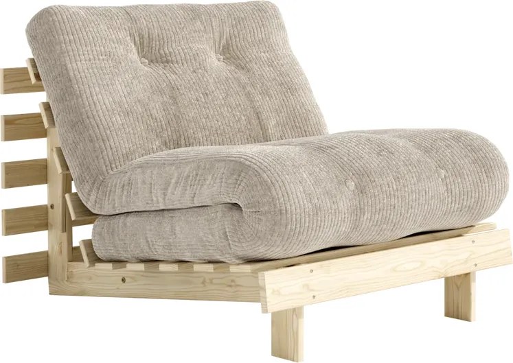 Karup Design Rozkládací pohovka ROOTS - 90 x 200 / 550 Soft Cream