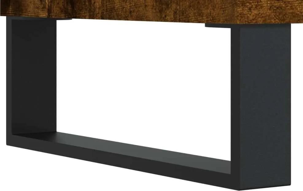 vidaXL Skříň highboard 69,5 x 34 x 180 cm kompozitní dřevo [3189279] Barva: Bílá