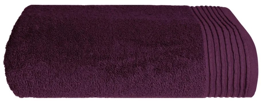 Bavlněný ručník Mallo 70x140 cm bordó
