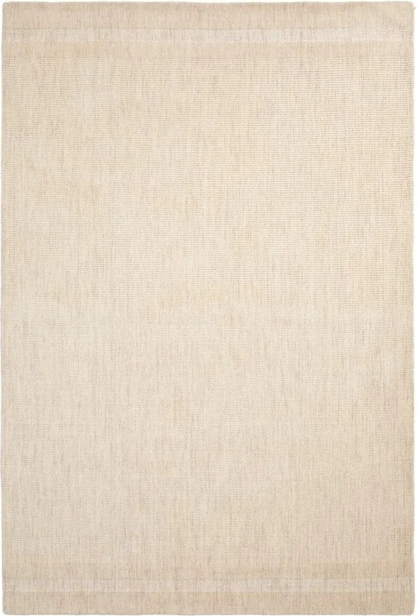 Krémový ručně tkaný vlněný koberec 200x300 cm Dalena – Kave Home
