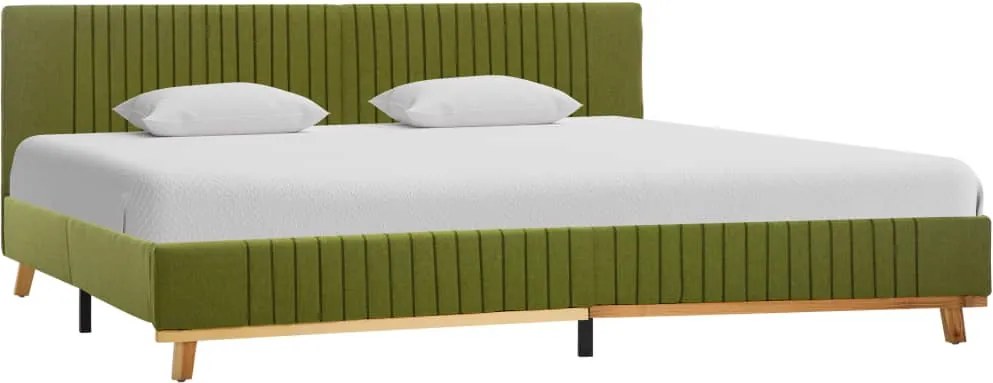 Rám postele Lomond - zelený textil | 180x200 cm