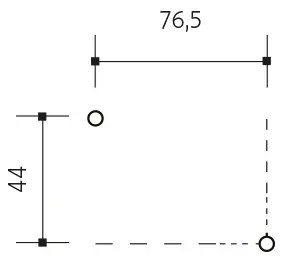 PANLUX LEON CIRCLE nástěnné zahradní LED svítidlo 2W antracit