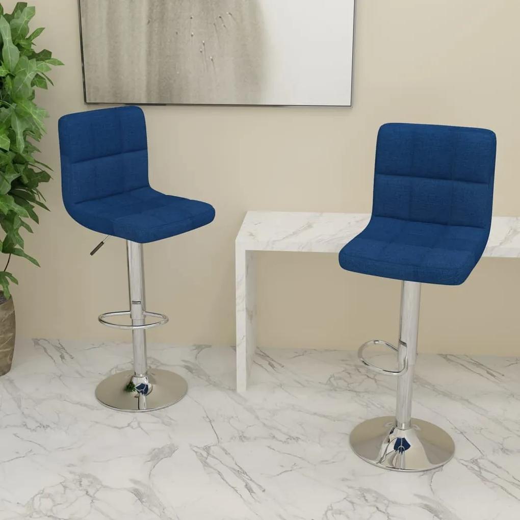 vidaXL Barové židle 2 ks textil [334248] Barva: světle šedá