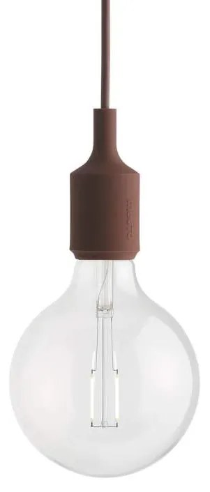 Muuto Závěsná LED lampa E27, deep red 13334