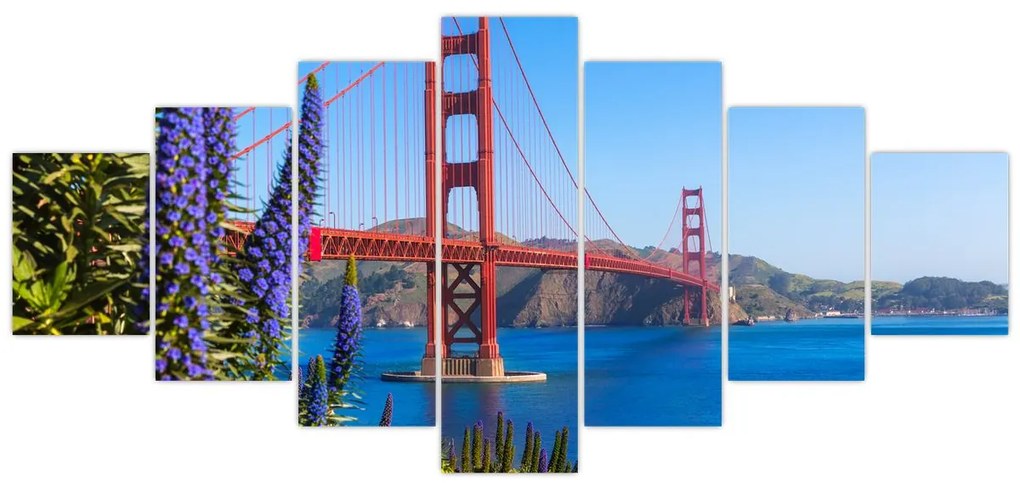 Obraz - Golden Gate Bridge, San Francisco (210x100 cm)