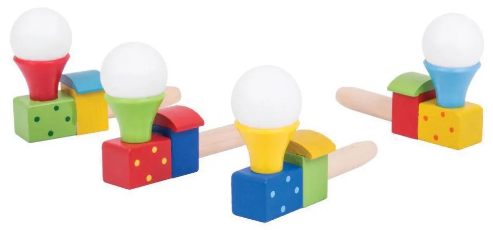 Bigjigs Toys Foukání lokomotiva s balónkem 1ks