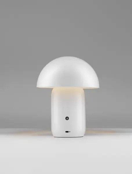 Designová stojací lampa Pois Bílá