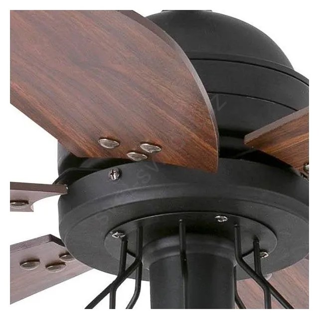 FARO Barcelona FARO 33703 - Stropní ventilátor CHICAGO 1xE27/15W/230V W-VEN33703