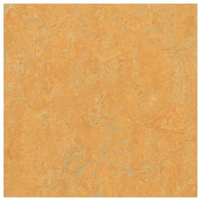 Přířodní Marmoleum Real (2 mm) 3847 - oranžové