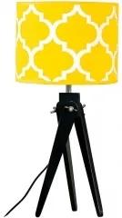 Stolní lampa LF 16, černá podnož (Žlutá)