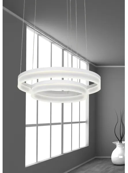 LUXERA 18408 - LED Stmívatelný lustr na lanku VEDUA LED/78W/230V