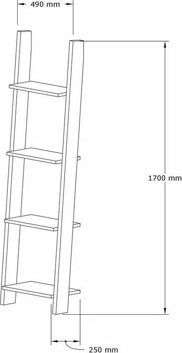 Regál Fayko White and Sapphire