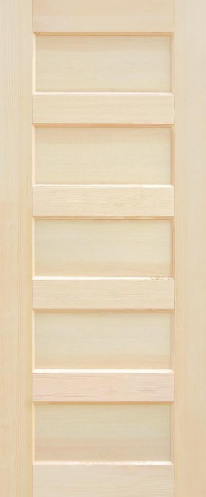 Posuvné Interiérové dveře Radex dřevěné ISTRIA Plné Šířka dveří: 70 cm