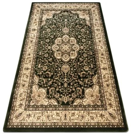 koberec ROYAL AGY model 0521 tmavě zelený velikost 150x300 cm | krásné koberce cz