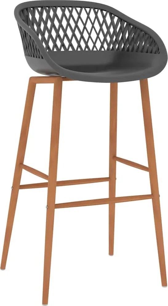 7dílný barový set bílo-šedý 3057422