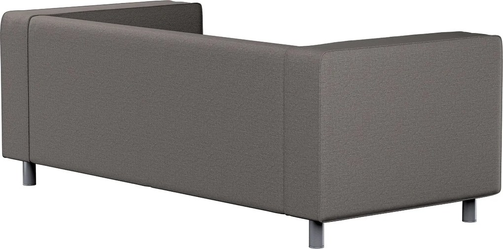 Potah na pohovku IKEA  Klippan 2-místná barva šedá látka pletený vzor