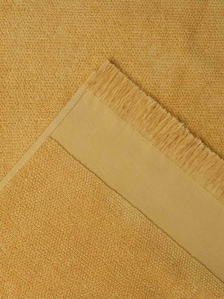 MK Lůžkoviny Froté ručník 50 × 100 cm - Loreta hořčicová