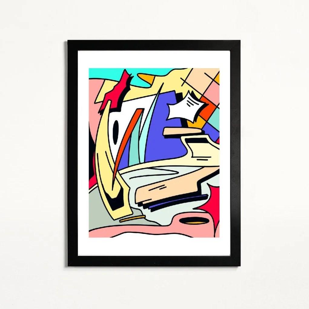 PAUSER | P-Mesh Rám: Černý, Velikost: 30 x 20 cm