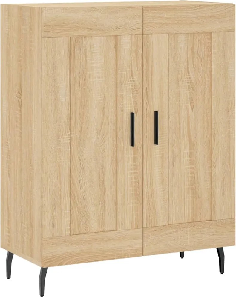 Skříň highboard dub sonoma 69,5 x 34 x 180 cm kompozitní dřevo 3199700