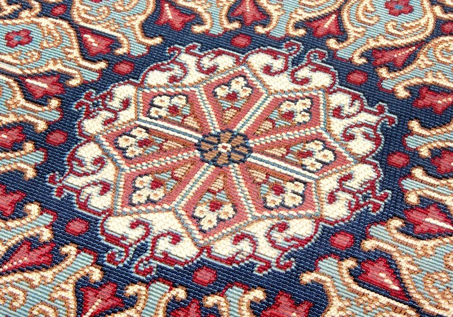 Hanse Home, Kusový koberec Flair 105716 Red Blue – na ven i na doma, 160x235, červená, chodba / předsíň