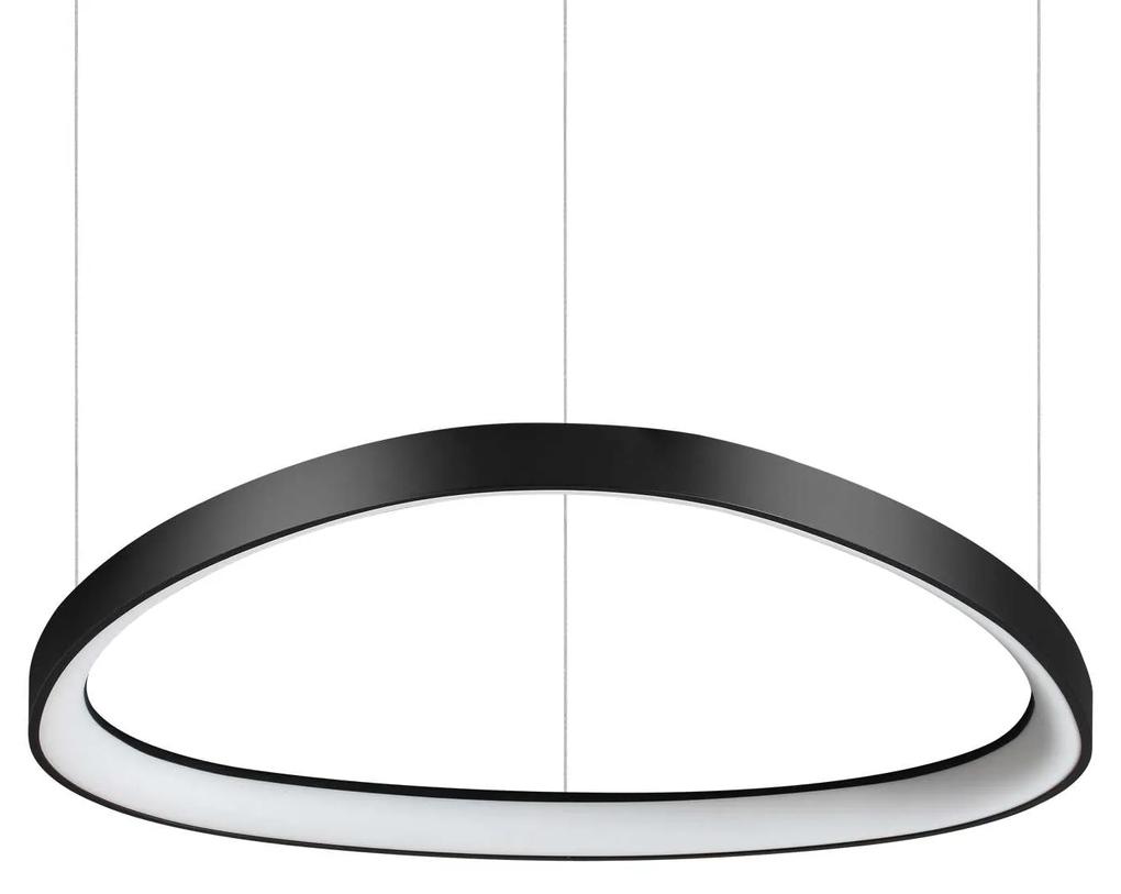 Ideal Lux Závěsné LED svítidlo GEMINI SP D61 ø 61 cm Barva: Černá, Stmívání, řízení: DALI/PUSH