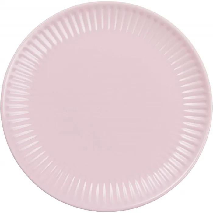 Keramický dezertní talíř Mynte pink 20cm