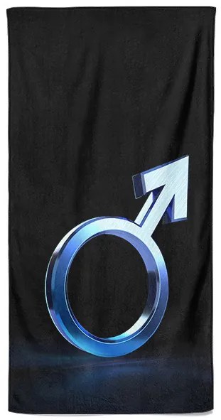 Osuška Gender symbol – Mars