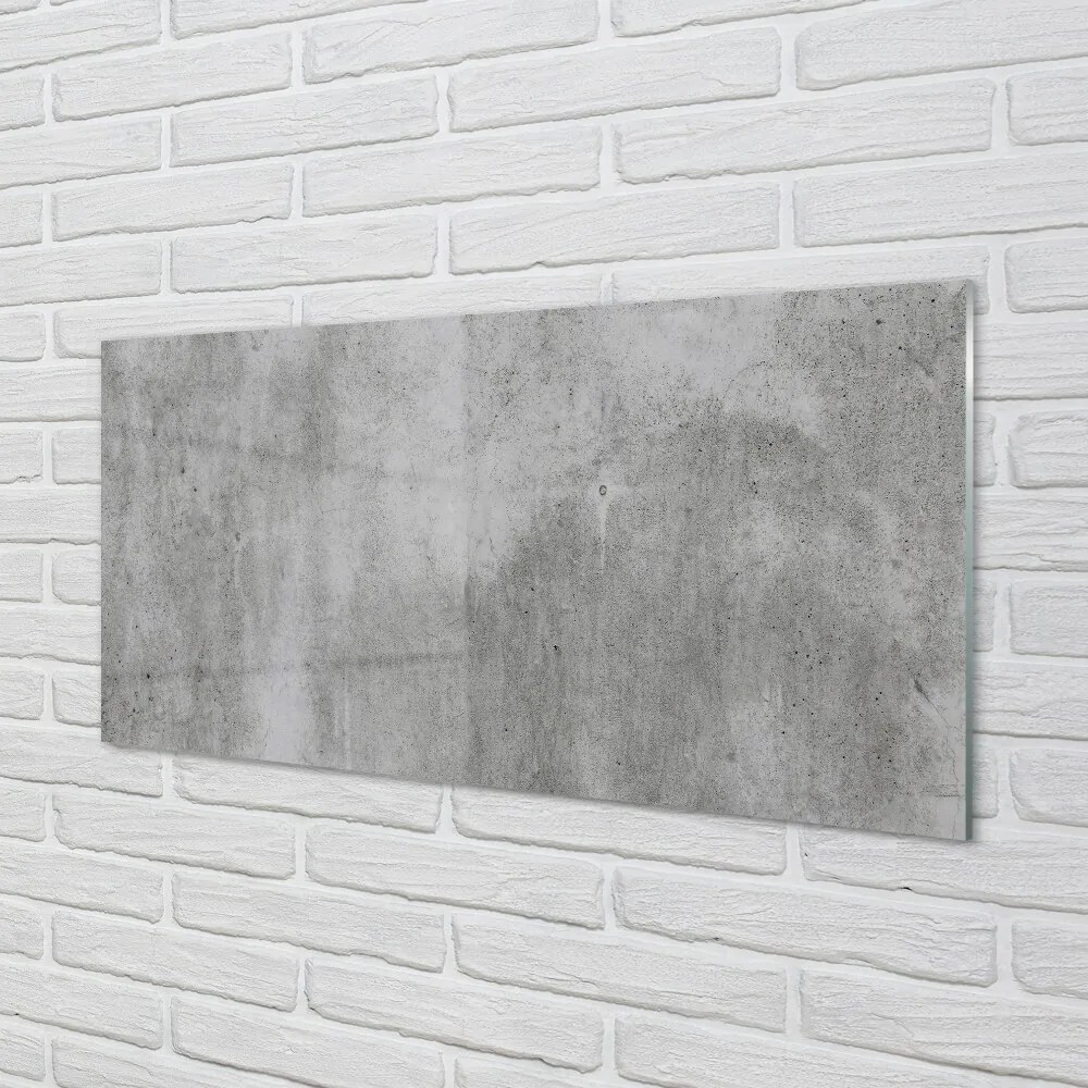 Obraz na skle stěna concrete kámen 100x50 cm