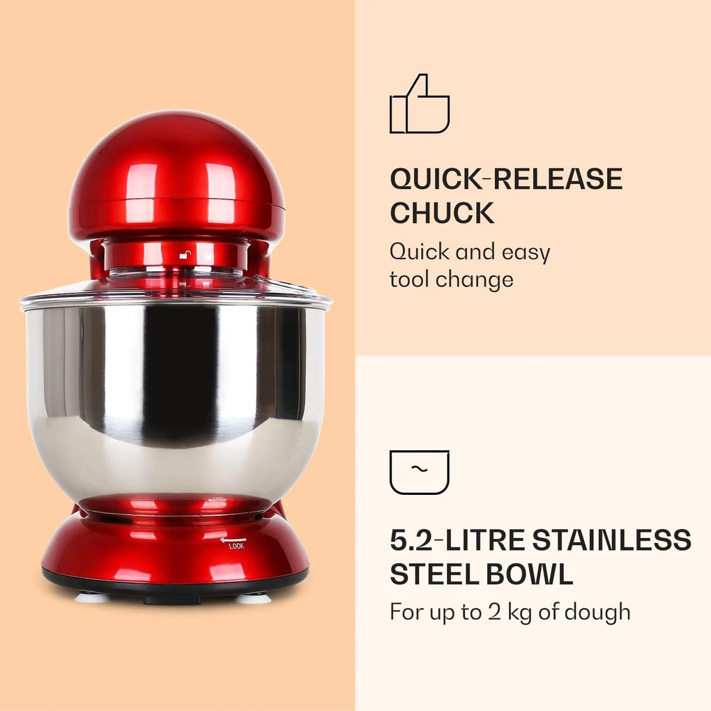 Bella, kuchyňský robot, 1200 W, 2,7 HP, 5,2 l