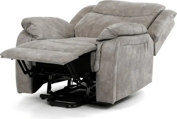 Polohovací křeslo šedé, elektrické TV-Q8668 GREY3