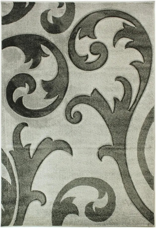 Šedý koberec Flair Rugs Elude Grey, 160 x 230 cm