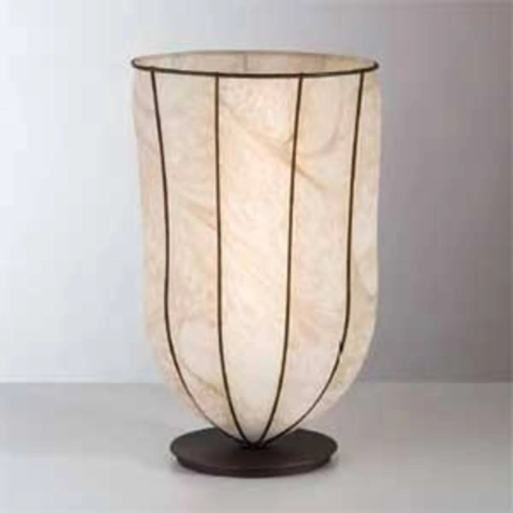 Antická stolní lampa Giara, 38 cm