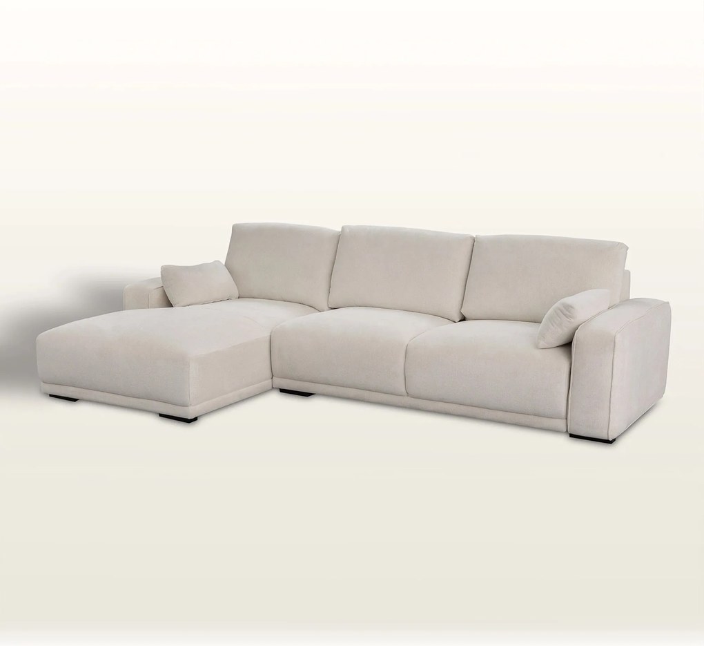 Pohovka Silkeborg crème white levostranná
