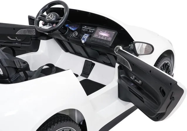 Elektrické autíčko Mercedes Benz GT63 AMG bílé