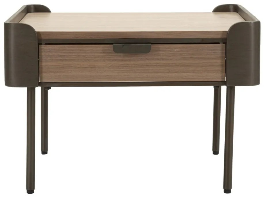Designový konferenční stolek Ekewaka 60 cm hnědý