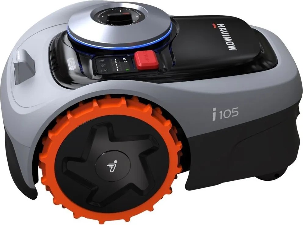 Segway Navimow Robotická sekačka i105E, 500 m², max. náklon 30 %, výška střihu: 20–60 mm, 58 dB