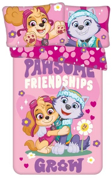 Jerry Fabrics Povlečení do postýlky Paw Patrol 578 baby 100x135, 40x60 cm