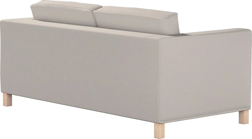 Potah na pohovku IKEA  Karlanda rozkládací, krátký barva béžová látka pletený vzor