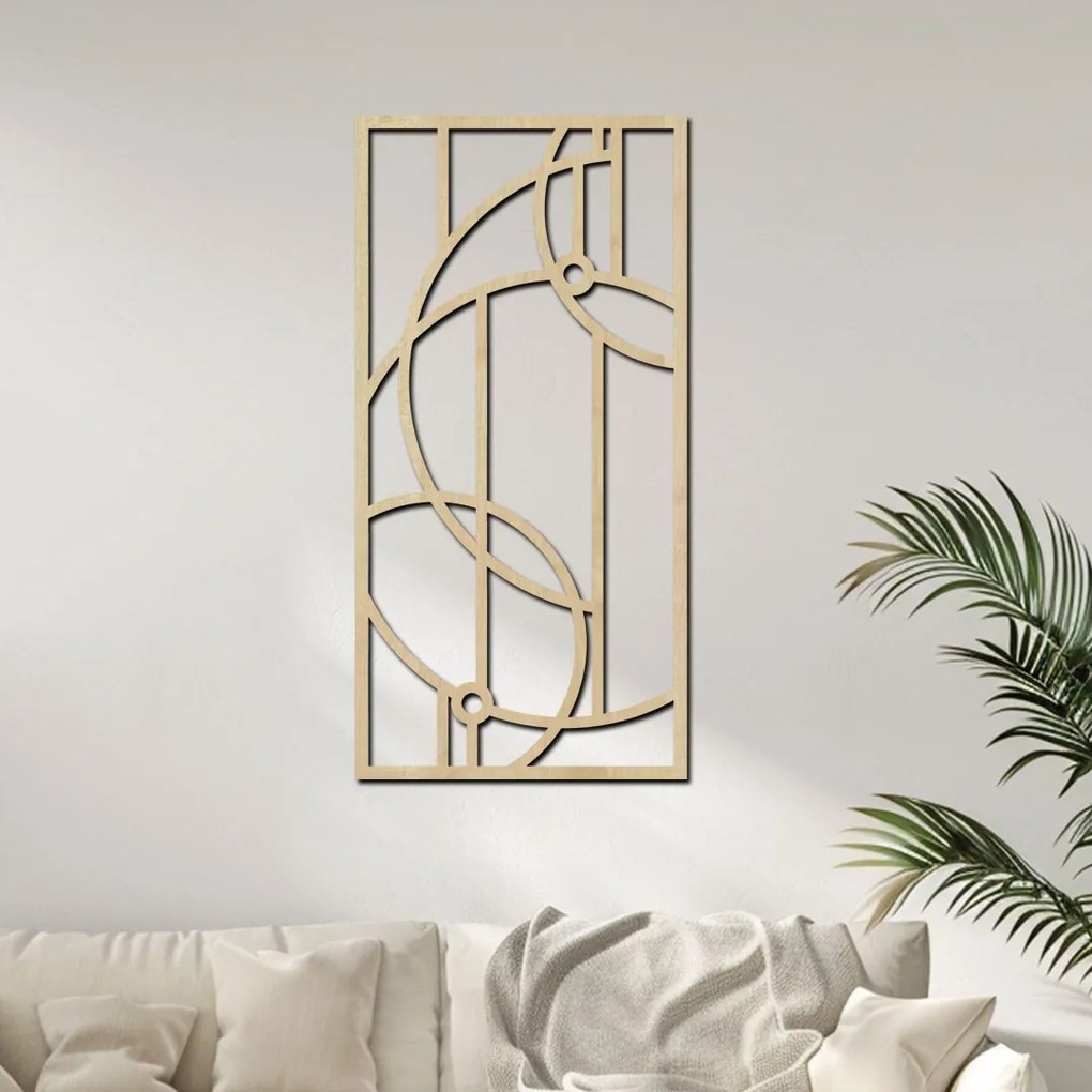 dřevo života Dekorační panel GATSBY III Zvolte rozměr (cm): 47x95, Zvolte barvu dekoru: Horský dub