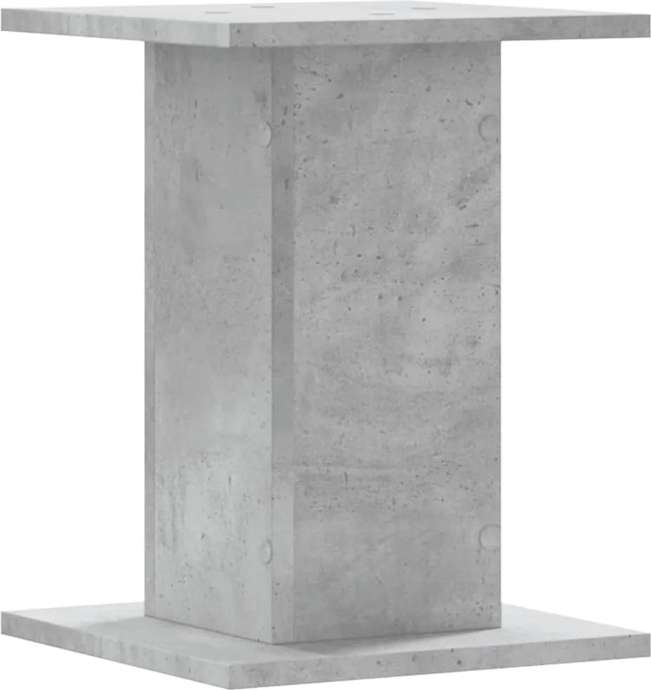 Stojany na rostliny 2 ks betonově šedé 30 x 30 x 40 cm kompozit 3307849