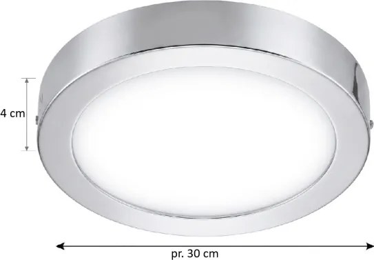 Eglo 33667-LED RGBW Stmívatelné koupelnové svítidlo FUEVA-C 21W/230V pr. 30cm